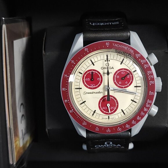 Swatch | Accessories | Moonswatch Pluto Rare Retired Swatch X Omega ...